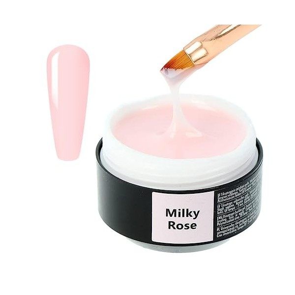 Sincero Salon Milky Rose Gel Construction Ongle UV - Extension et M...