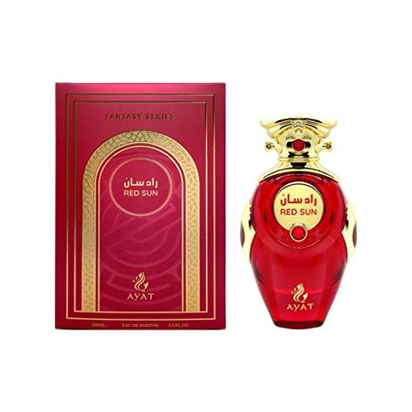 Eau de Parfum RED SUN 100ml EDP Orientale Arab Par Ayat Perfumes