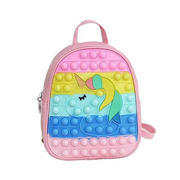 Pop Sac it Fidget, Pop Fidget It Toys Cartables à dos pour filles,