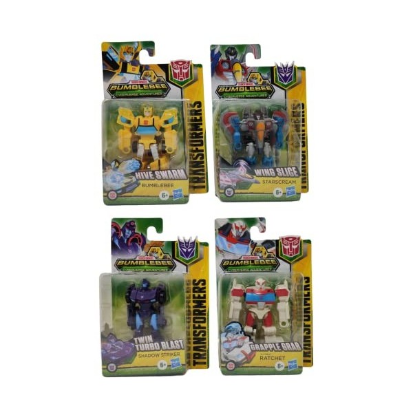 Hasbro Transformers Bumblebee Cyberverse Adventures Mini figurine d...