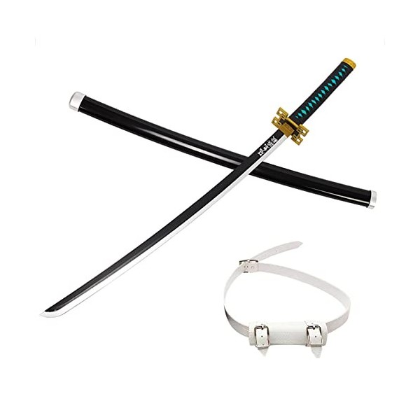 SSNG Épée Ninja Samurai Anime avec Fourreau,Katana Démon Slayer Tok...