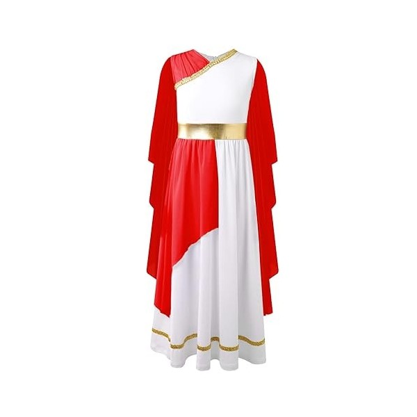 Oyolan Déguisement Déesse Grecque Costume pour Enfant Fille Robe Gr...
