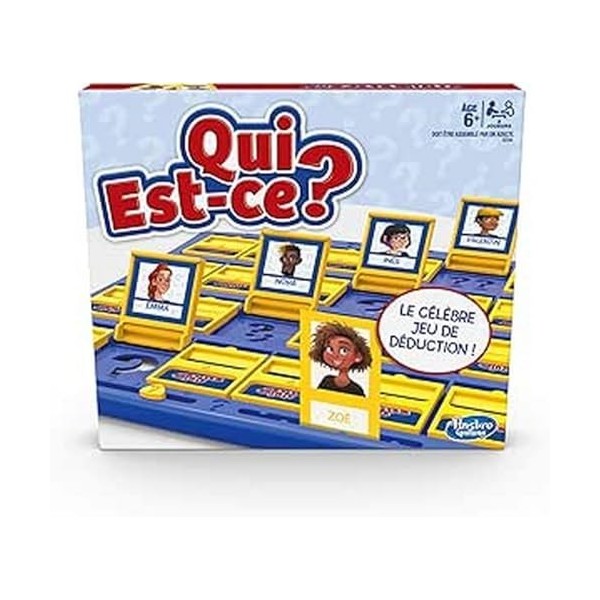 Hasbro Qui Est-Ce? - Jeu de société de déduction - Version française