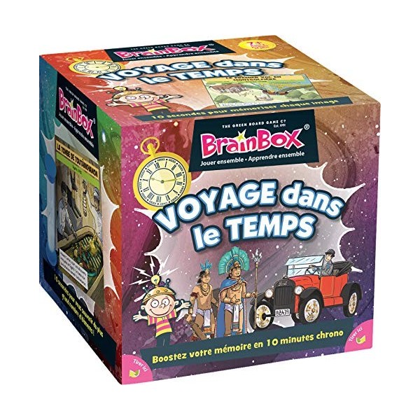 The Green Board Game Co. | Brainbox : Voyage dans le temps | Jeu de...