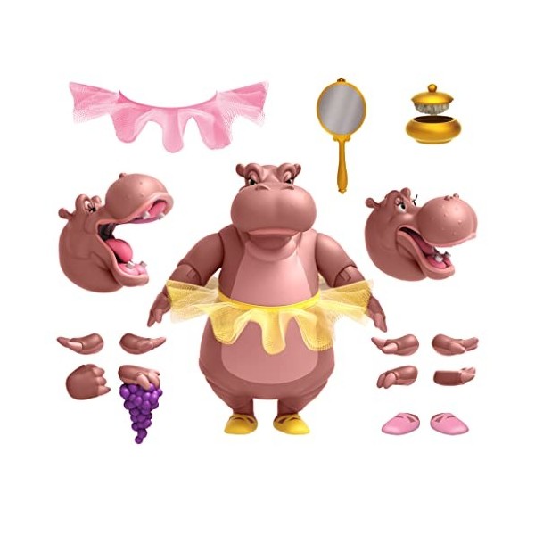 Super7 Fantasia Figurine Disney Ultimates Hyacinth Hippo 18 cm