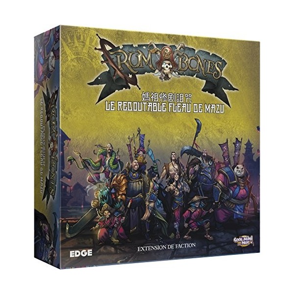 Edge | Rum & Bones - Set de héros Le Redoutable Fléau Mazu | Jeu de...