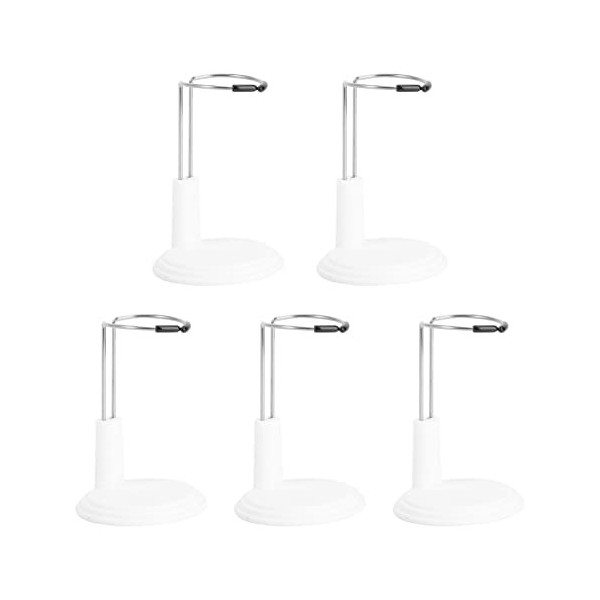 Toyvian 5 Pièces Support Cadre Poupée Stands Présentoir Poupée Robe...