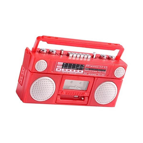 ibasenice Modèle De Radio Classique Décor Vintage Rétro Radio Décor...