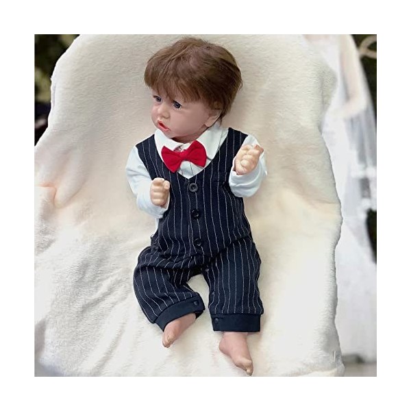 Bebe Poupee Fille, 18 Pouces 46 Cm Regardez RéEl Bebe Reborn Realis...