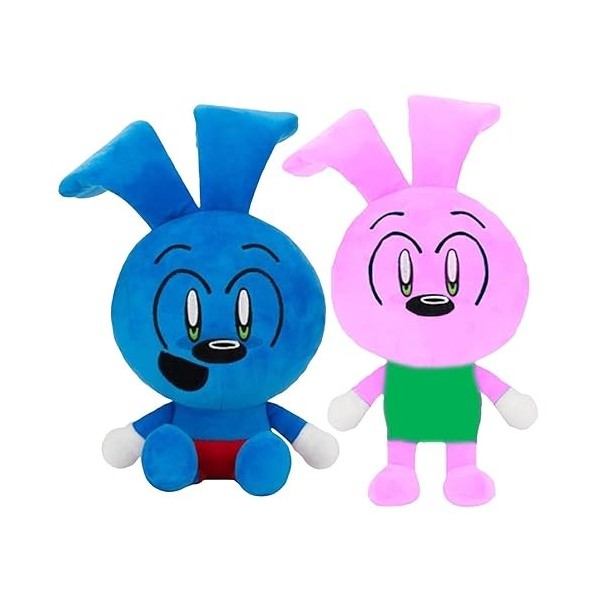 Danno Cal Dessins en peluche, Riggys le lapin singe, jouets en pelu...