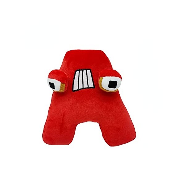 Alphabet Lore – Poupées en peluche pour enfants, jouets en forme de...