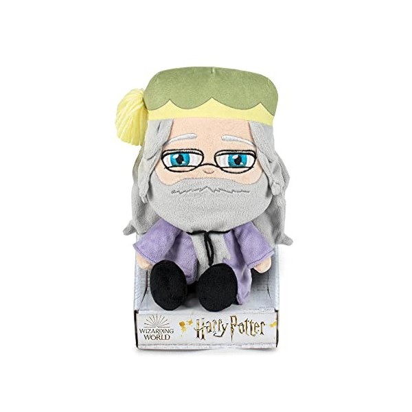 HARRY POTTER Dumbledore 27 cm-Dumbledor, Peluche du Personnage du F...