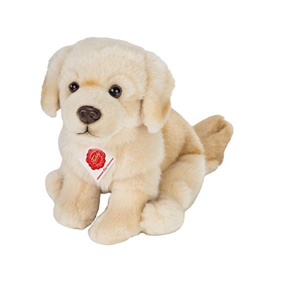 Teddy Hermann 91955 Chien Golden Retriever Assis en Peluche avec Re...
