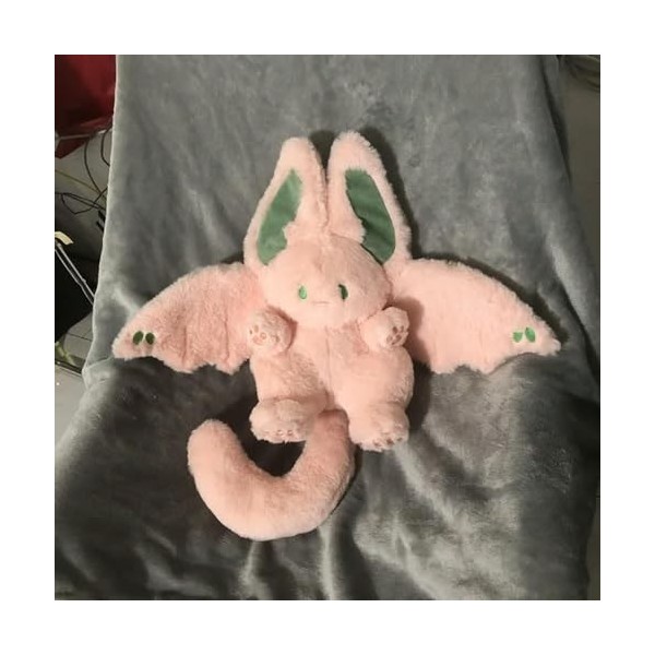 Nouveau Furry Bat Lapin Peluche Jouet Manta Ray Kawaii Animal Créat...