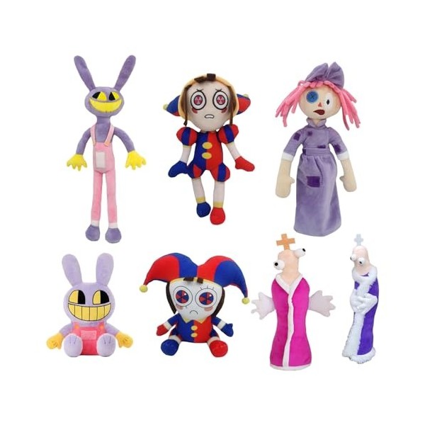 NEFLUM Peluche Pomni & J-AX, Hit Animation The Amazing Digital-Circ...