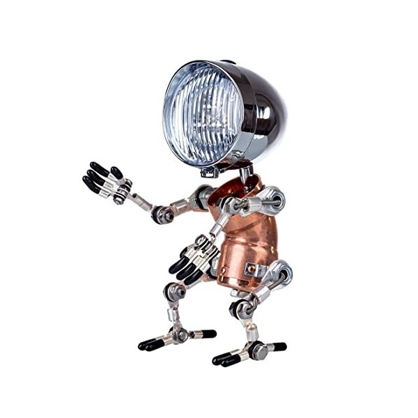 Fabroz Puzzle 3D en métal Steampunk - Modèle de puzzle - Lampe de t...