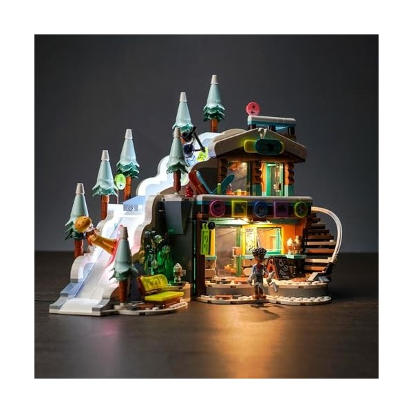 Lego 41756 Friends Kit déclairage à LED pour piste de ski et café L...