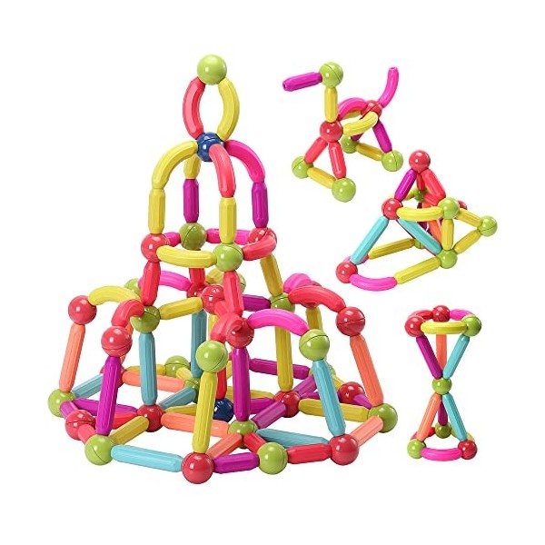 ROUSKY Ensemble de Barres magnétiques, Ensemble de Blocs magnétique...