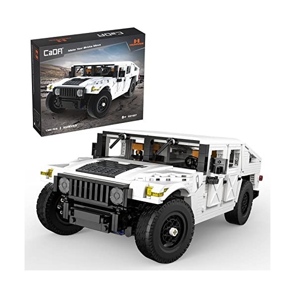 CaDA Construction Kit Car Humvee SUV-Set of Authorised 1:12 Simulat...