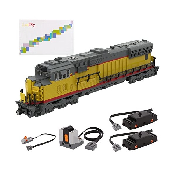 Lego Train Ausini Ville Train Modèle Blocs De Construction Wagon De ...