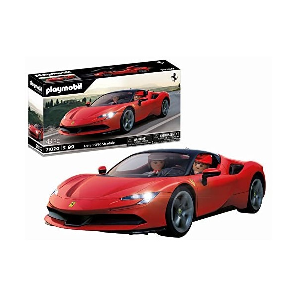 Playmobil 71020 Ferrari SF90 Stradale, Voiture légendaire, Supercar...