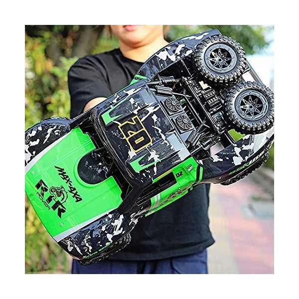 BTSOAR Grande voiture RC RTR à léchelle 1/8, camion monstre amphibi...