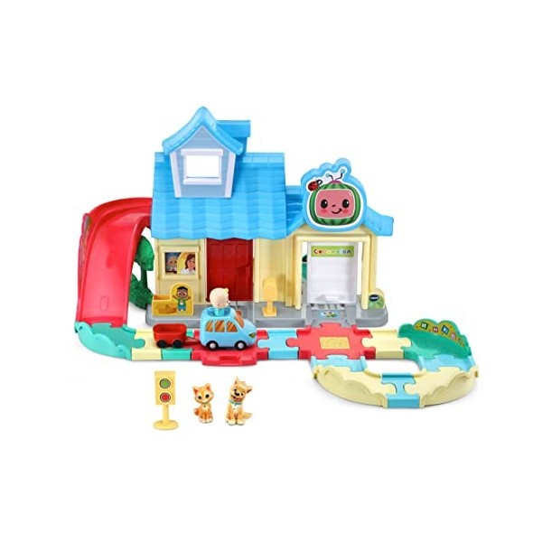 VTech Toot-Toot Drivers CoComelon JJs House Track Kit de Jeu pour E...